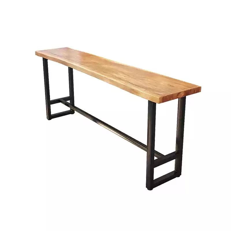 Modern Wooden High Table Set